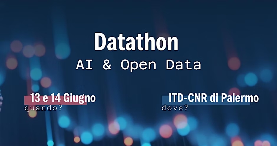Datathon AI & Open Data, a Palermo due giornate per ripensare il futuro ...