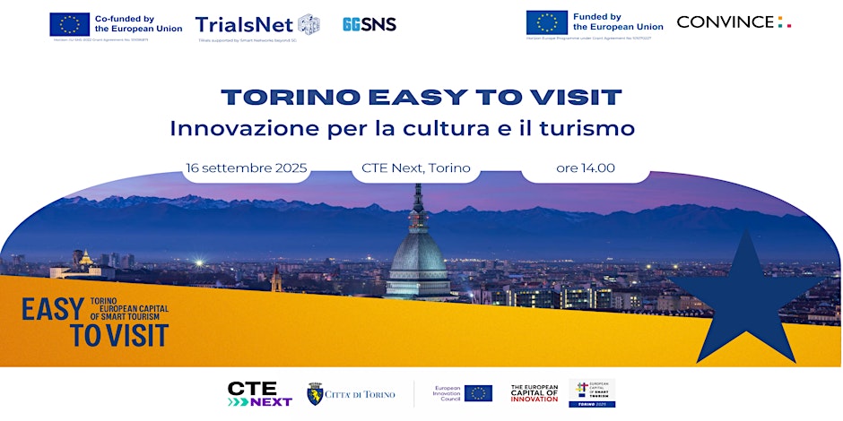 "Torino Easy to Visit", innovation meeting per la cultura e il turismo ...