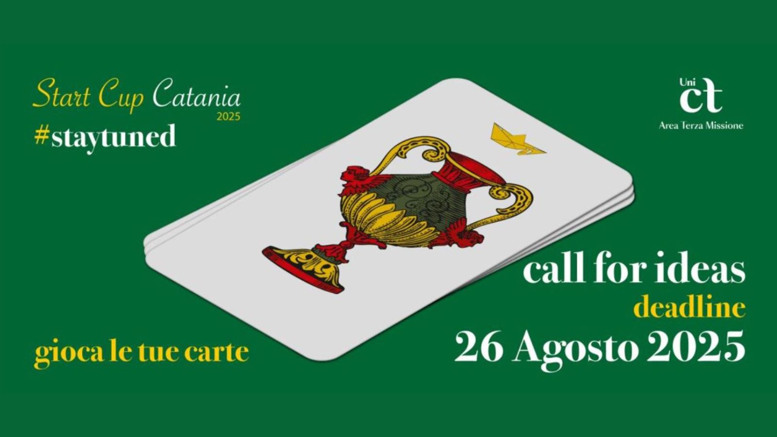 Start Cup Catania 2025, la sfida è aperta: candidature entro il 26 ...