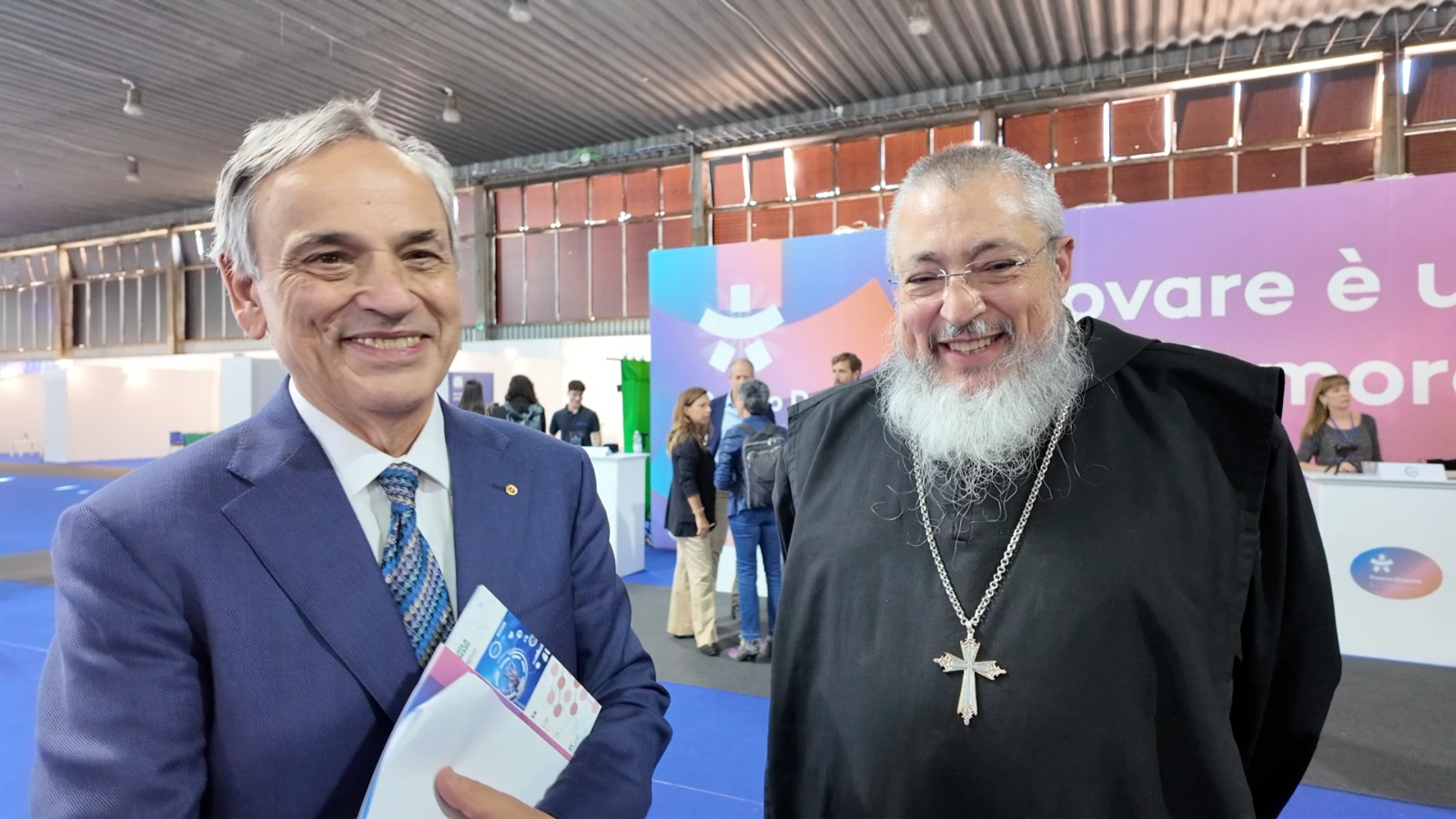 Toti Amato e Dom Vittorio Rizzone: tra scienza e fede, innovare è ...